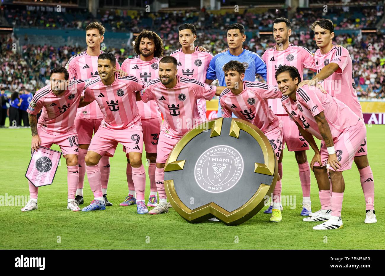 Miami Gardens, USA. 23rd June, 2025. Inter Miami poses for a team photo ...