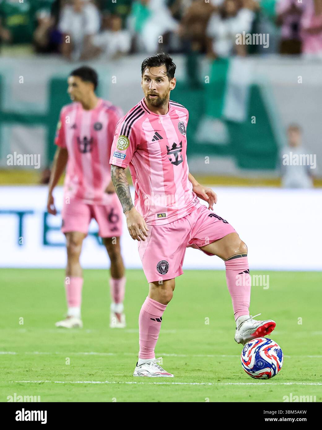 Miami Gardens, USA. 23rd June, 2025. Inter Miami Forward Lionel Messi ...