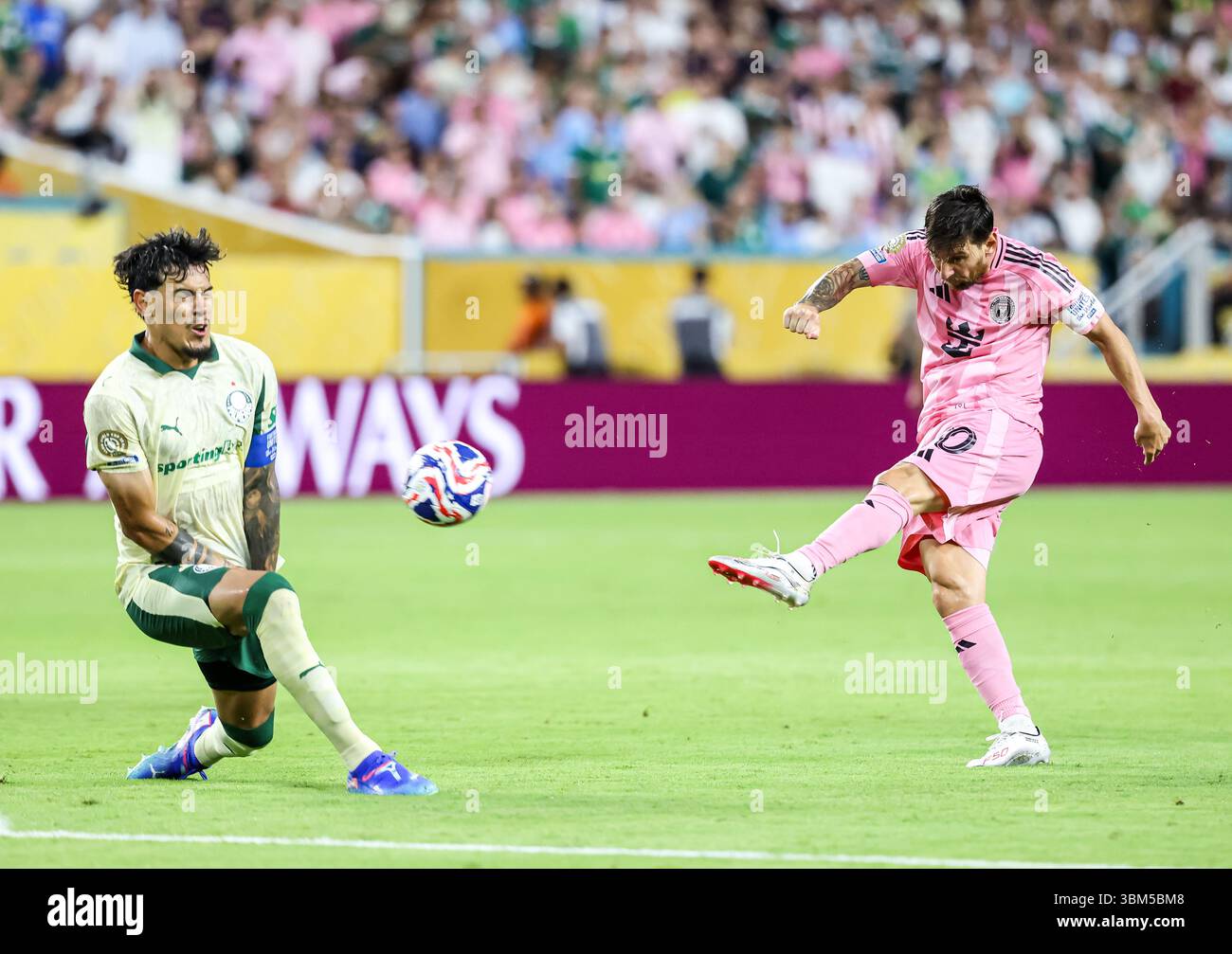 Inter Miami Forward Lionel Messi (10) during the Match at the FIFA Club ...
