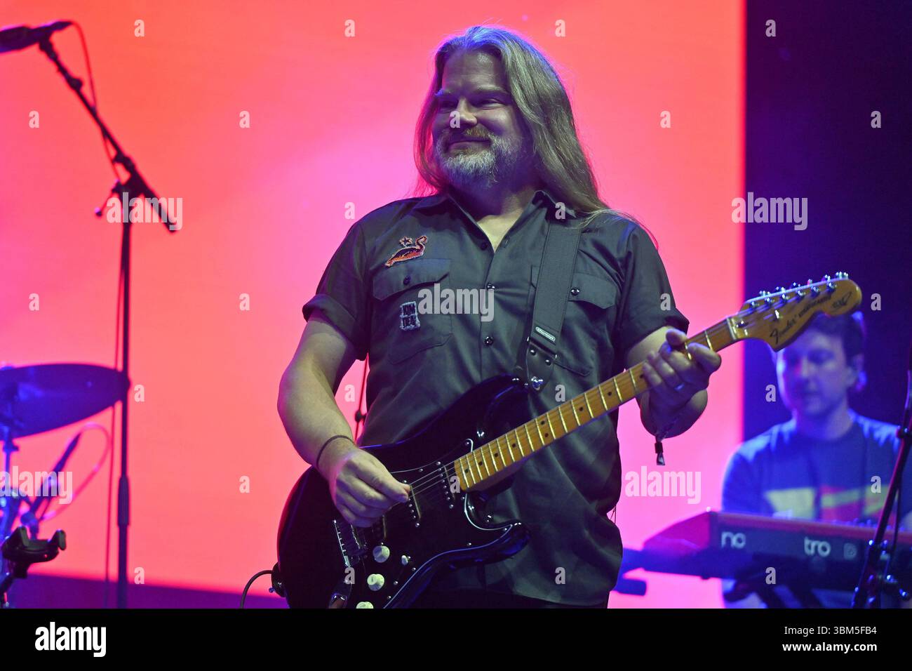 Croatia, Zagreb, 240625. Performance of the american singer Kim Deal on ...
