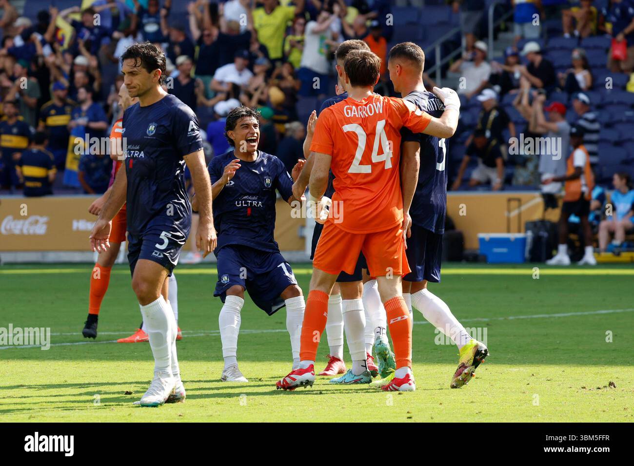 NASHVILLE, TN - JUNE 24: Auckland City FC forward Jerson Lagos #17 ...
