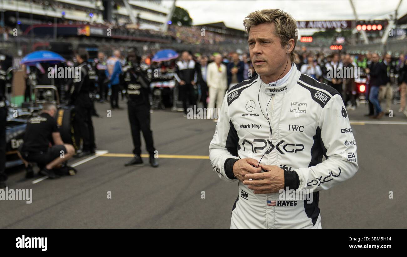 Brad pitt f1 hi-res stock photography and images - Alamy