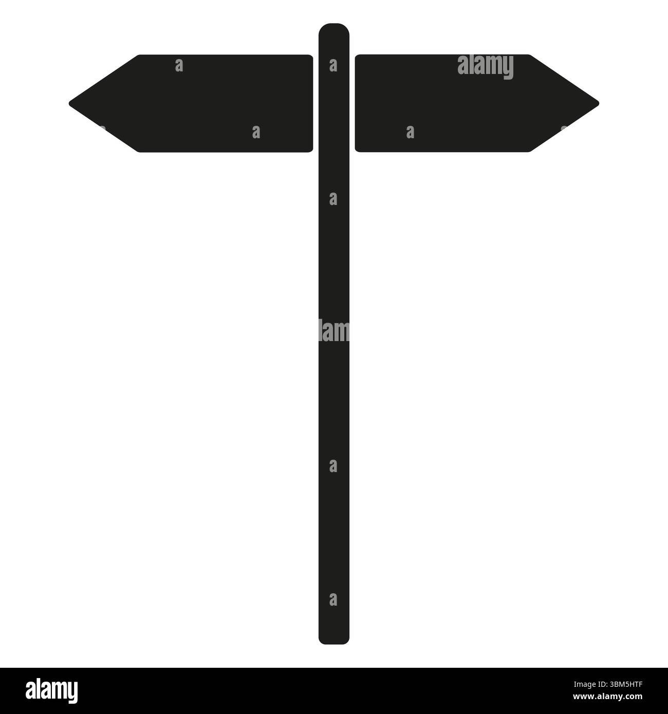 Signpost icon. Direction board symbol. Road navigation illustration ...