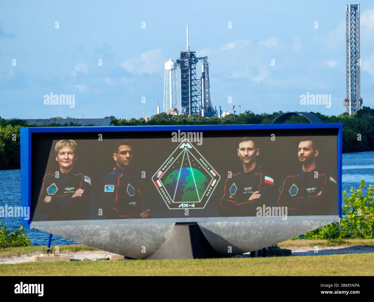 Kennedy Space Center, United States. 24th June, 2025. The Axiom 4 crew ...
