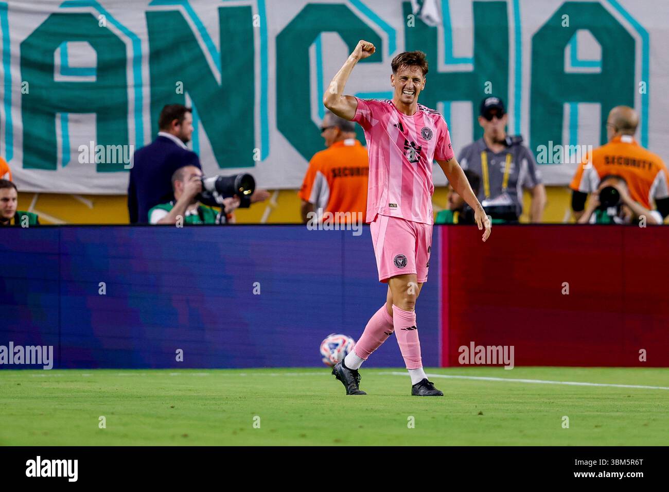 MIAMI GARDENS, FL - JUNE 23: Tadeo Allende (21) of Inter Miami CF ...