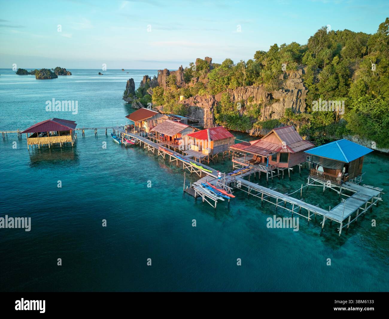 Yamnini Homestay, inner archipelago, Misool, Raja Ampat, Indonesia ...