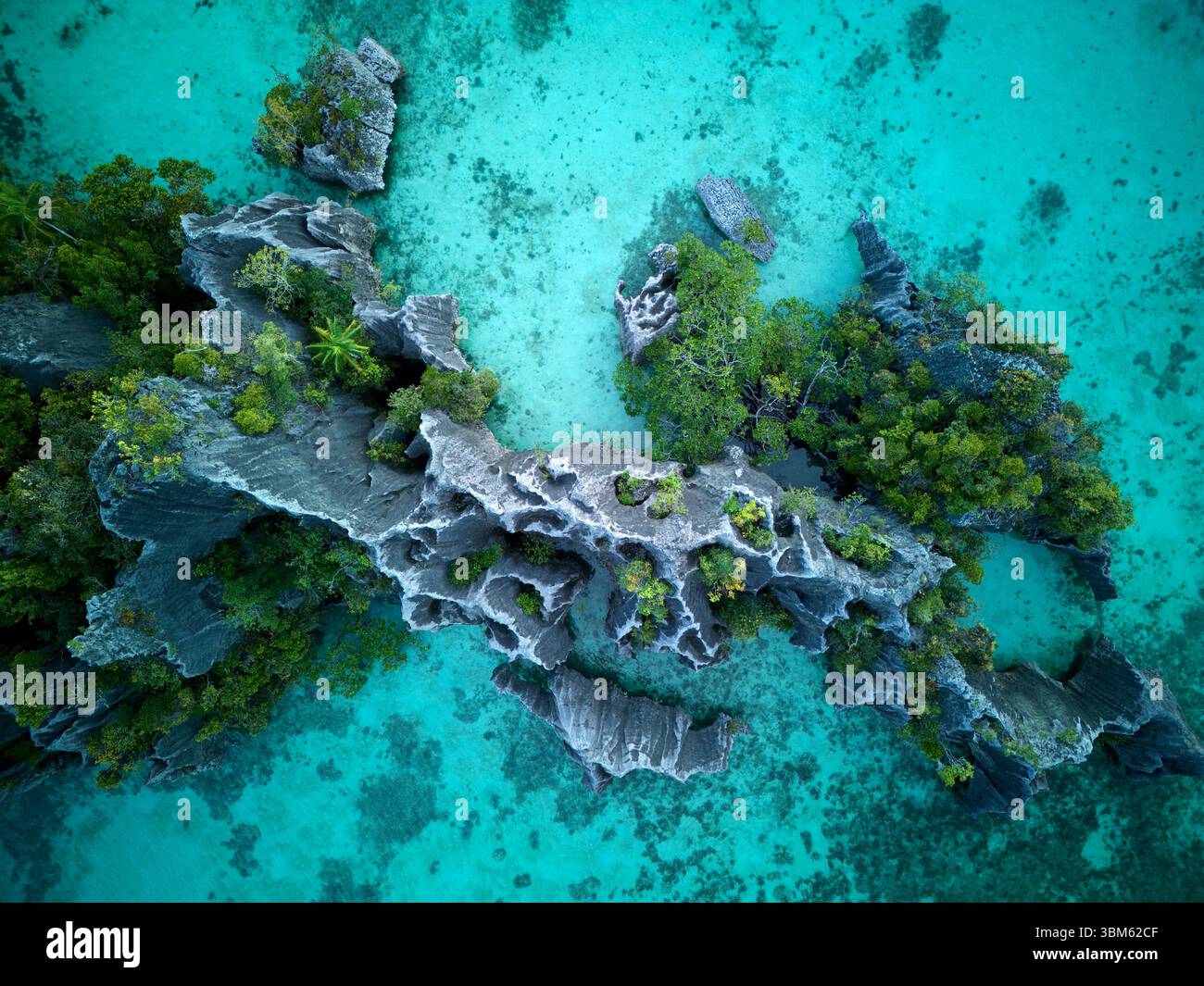 Karst islands of the inner archipelago, Misool, Raja Ampat, Indonesia ...