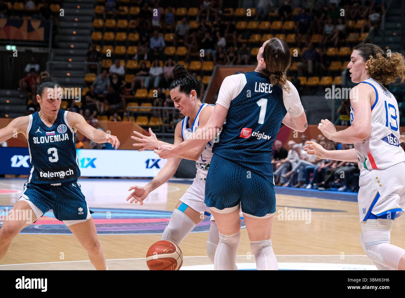 Bologna, Italy. 19th June, 2025. (L to R) Teja Oblak (SLO), Costanza ...