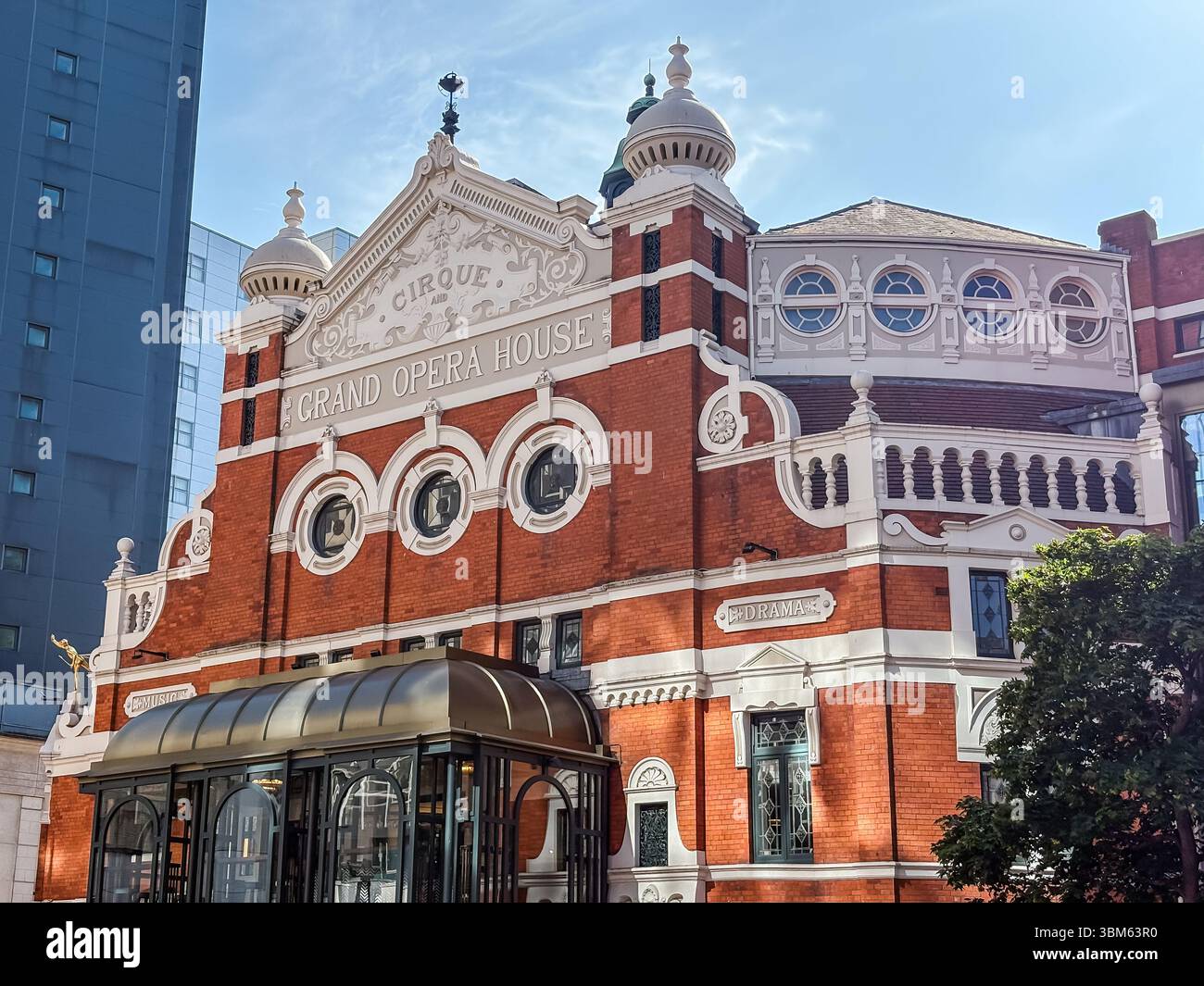 Grand Opera House. Historic Victorian theatre and landmark located in ...