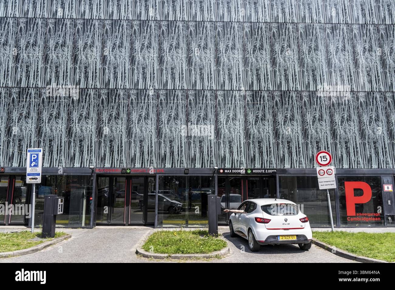 The University Library car park in the Science Park, Utrecht University ...