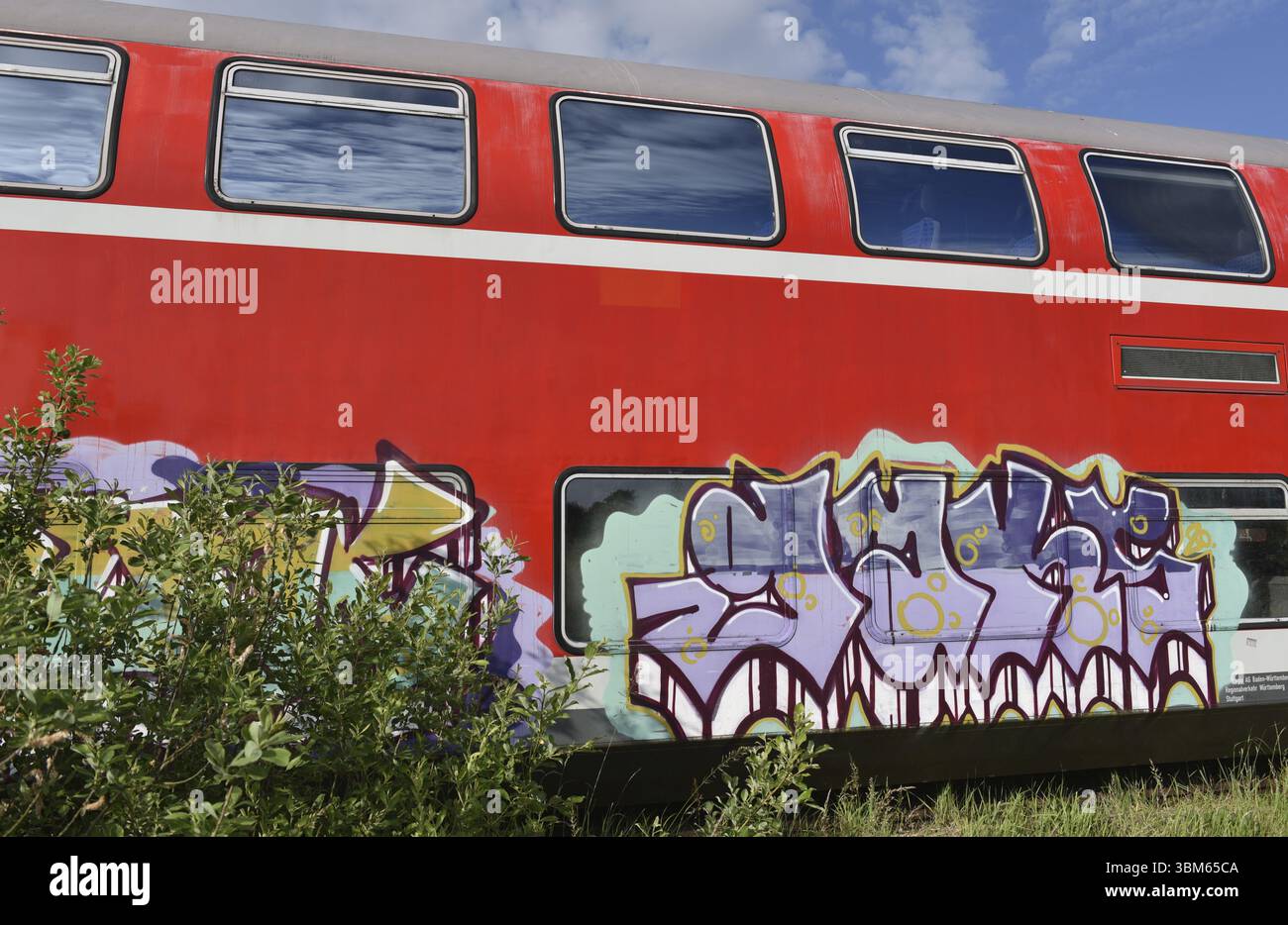 Double-decker carriage, double-decker train, double-decker carriage ...