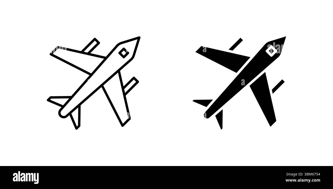 Minimal aviation art Black and White Stock Photos & Images - Alamy