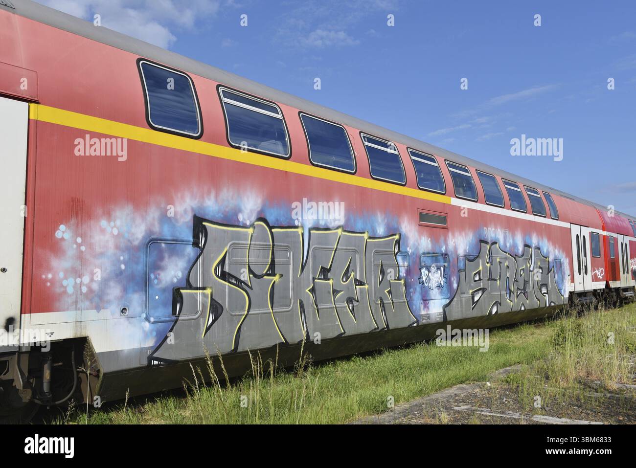 Double-decker carriage, double-decker train, double-decker carriage ...