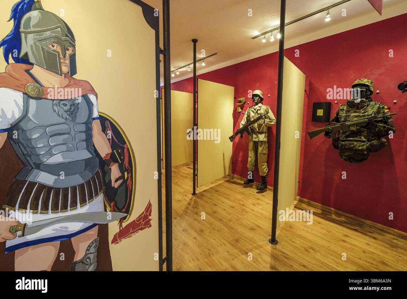 Room 20th century, Menorca Military Museum, old barracks of Cala Corb ...