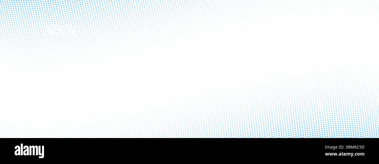 Abstract dotted wave line background. Light blue dynamic dash stripe ...