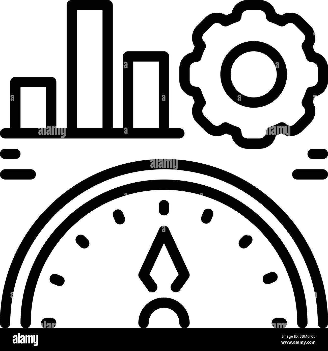 Icon benchmarking process Stock Vector Images - Alamy