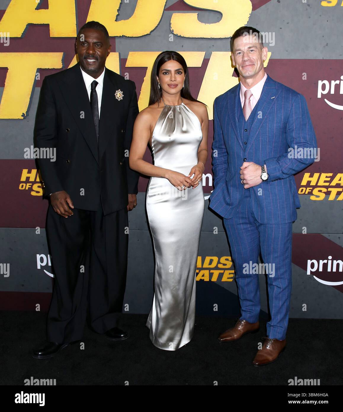 New York City, USA. 24th June, 2025. Idris Elba, Priyanka Chopra and ...