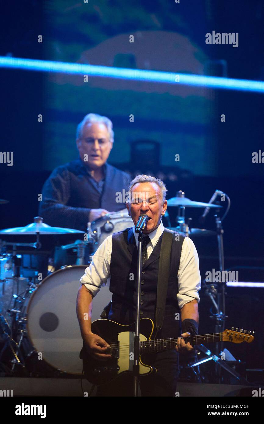 June 24, 2025, Madrid, Madrid, Spain: Bruce Springsteen perform on ...
