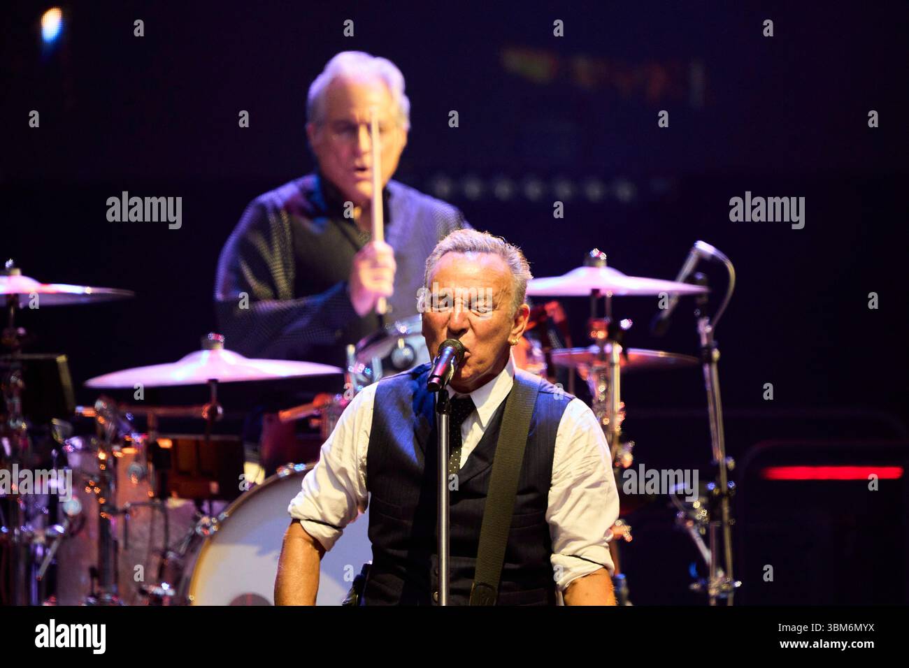 June 24, 2025, Madrid, Madrid, Spain: Bruce Springsteen perform on ...