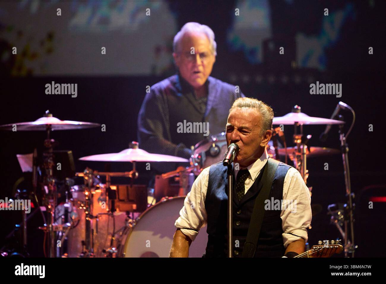 June 24, 2025, Madrid, Madrid, Spain: Bruce Springsteen perform on ...