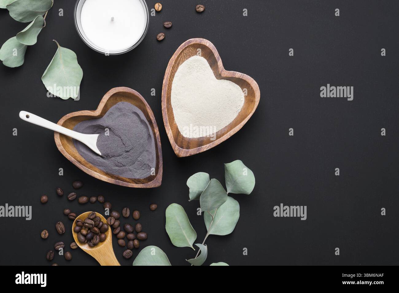 DIY organic cosmetics and spa concept. Natural ingredients for homemade ...