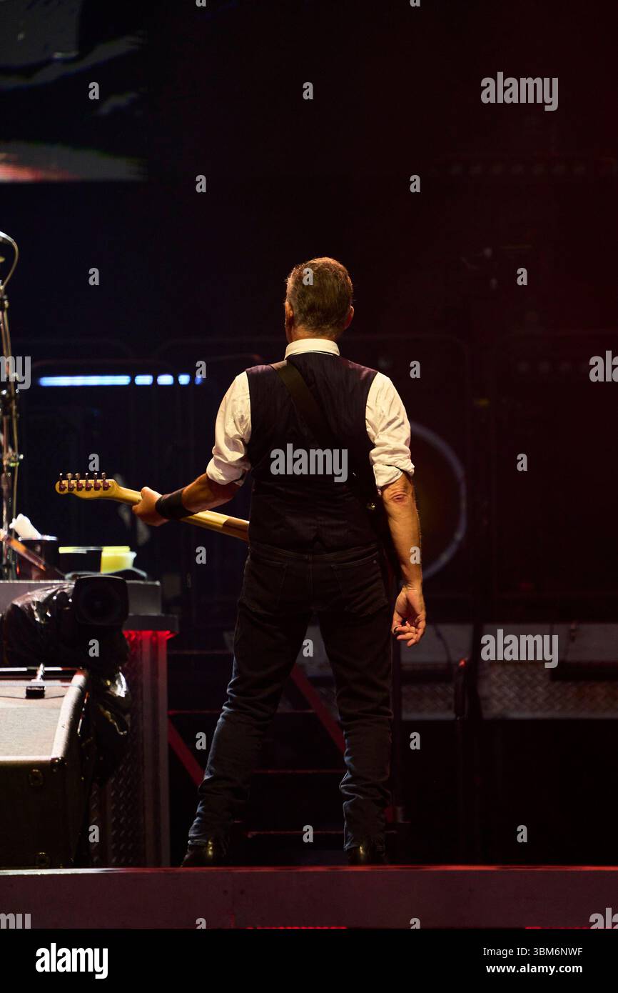 June 24, 2025, Madrid, Madrid, Spain: Bruce Springsteen perform on ...