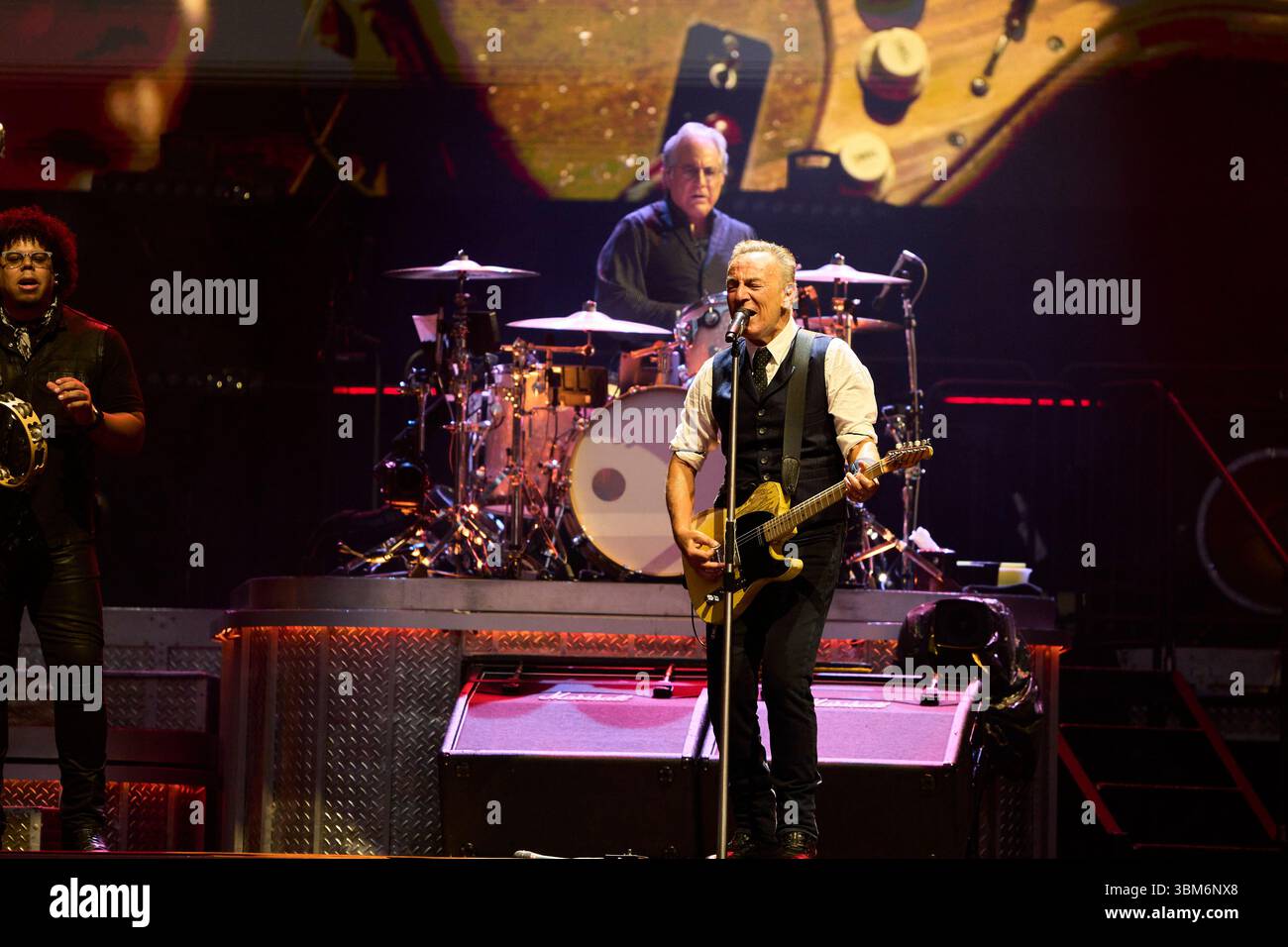 June 24, 2025, Madrid, Madrid, Spain: Bruce Springsteen perform on ...