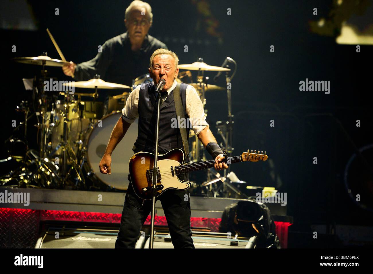 June 24, 2025, Madrid, Madrid, Spain: Bruce Springsteen perform on ...
