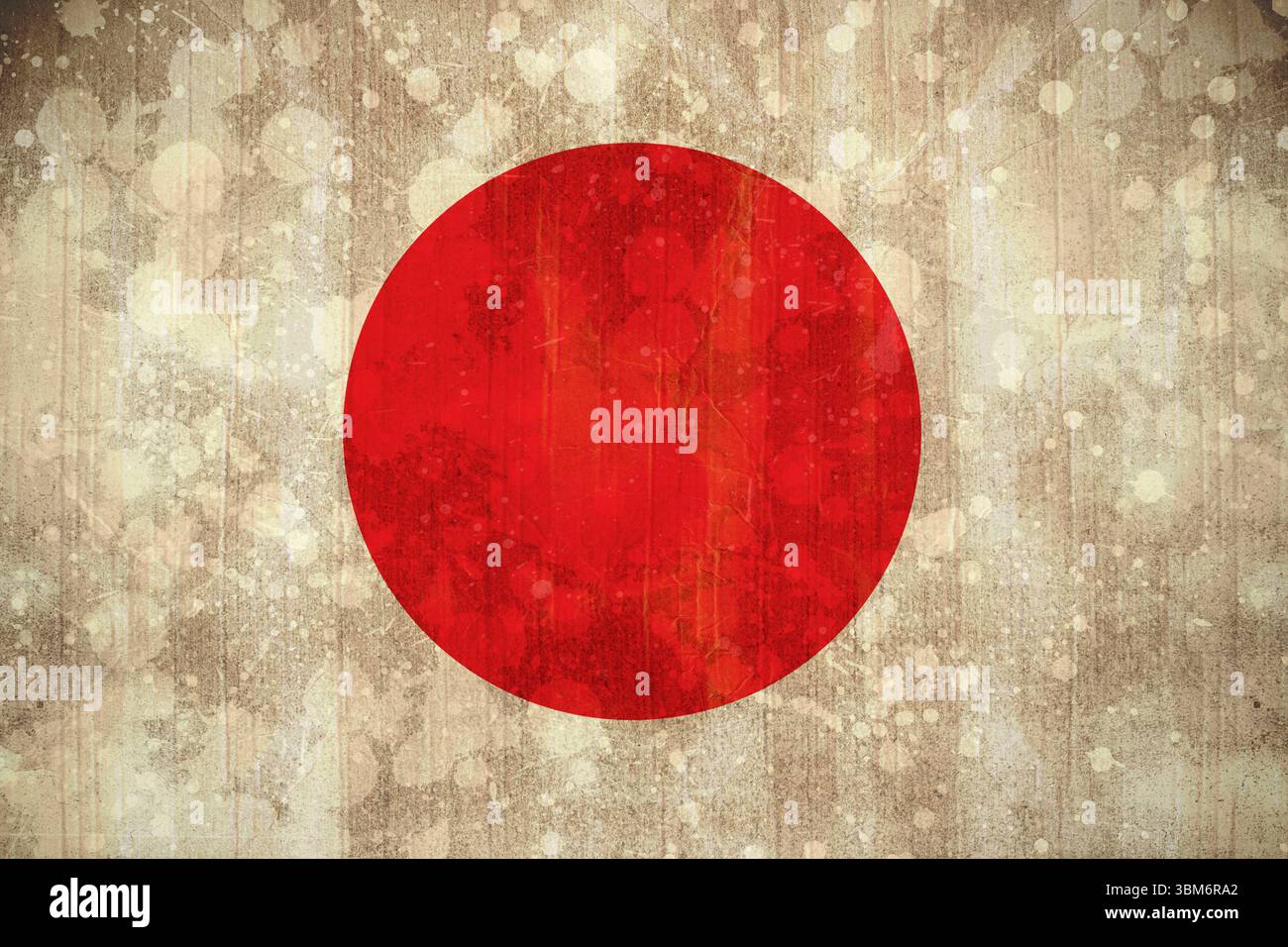 Grunge japan flag japan flag hi-res stock photography and images - Alamy