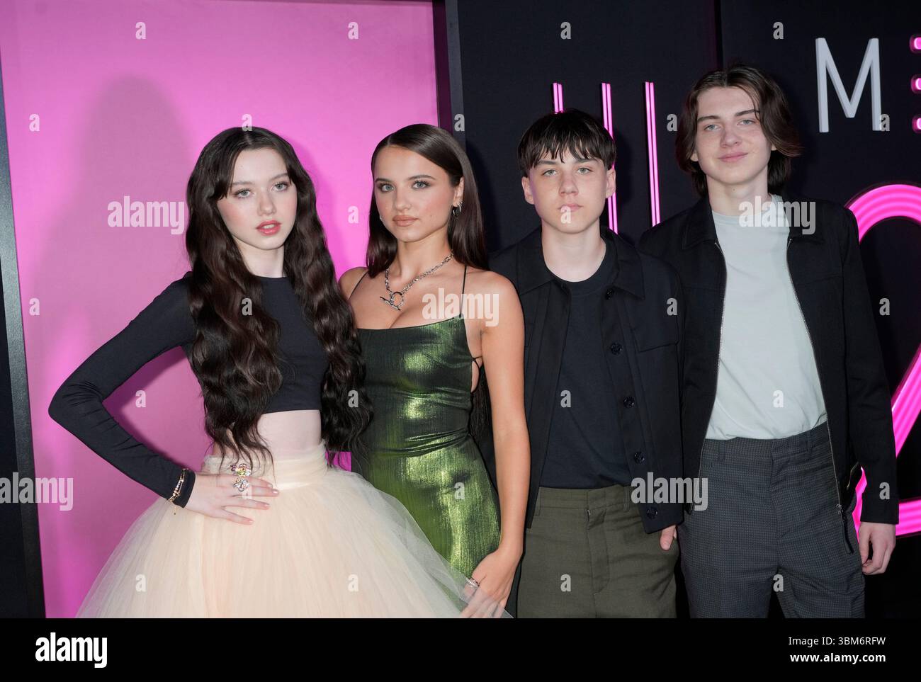 Violet McGraw, Madeleine McGraw during the MEGAN 2.0 Premiere presented ...