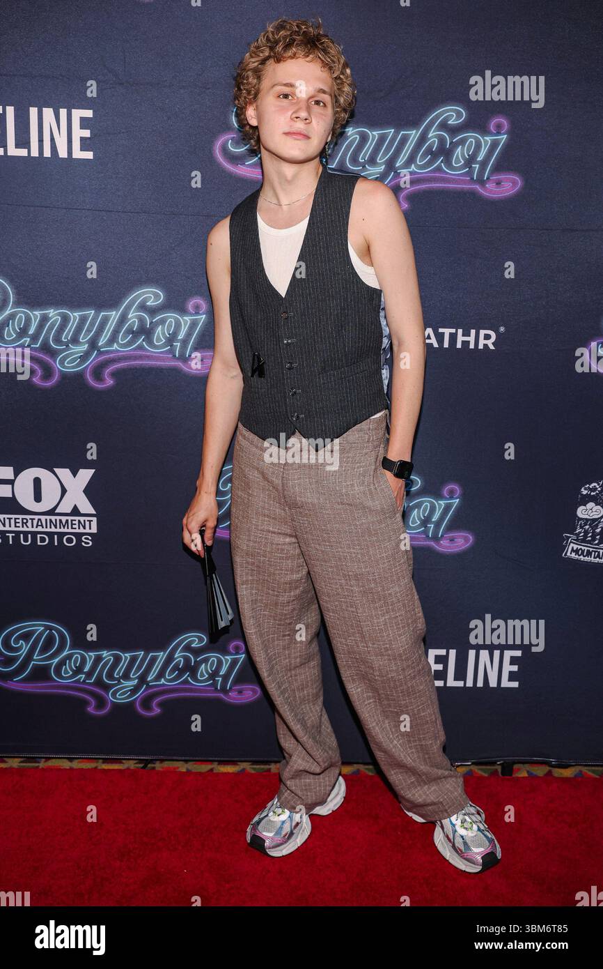 Egor Belykh at arrivals for PONYBOI Premiere, AMC Empire Times Square ...