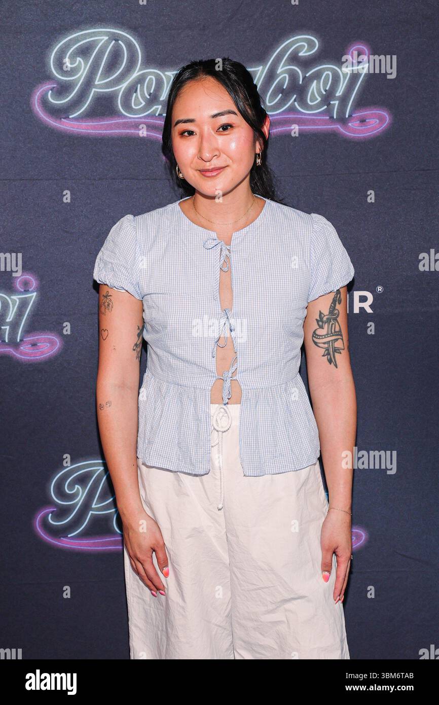 Ny. 24th June, 2025. Hanna Park at arrivals for PONYBOI Premiere, AMC ...