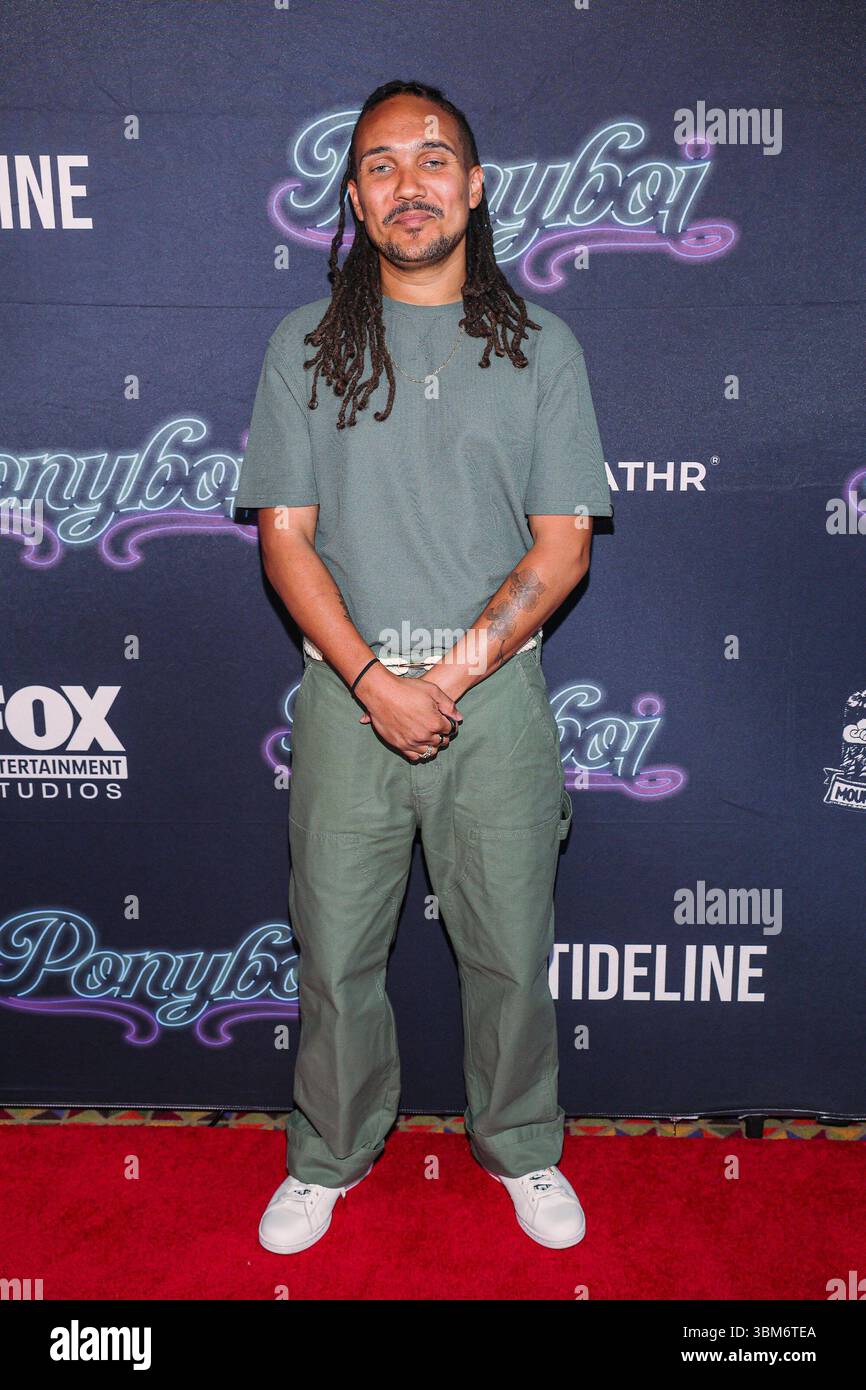 Ny. 24th June, 2025. Trevor Wall at arrivals for PONYBOI Premiere, AMC ...