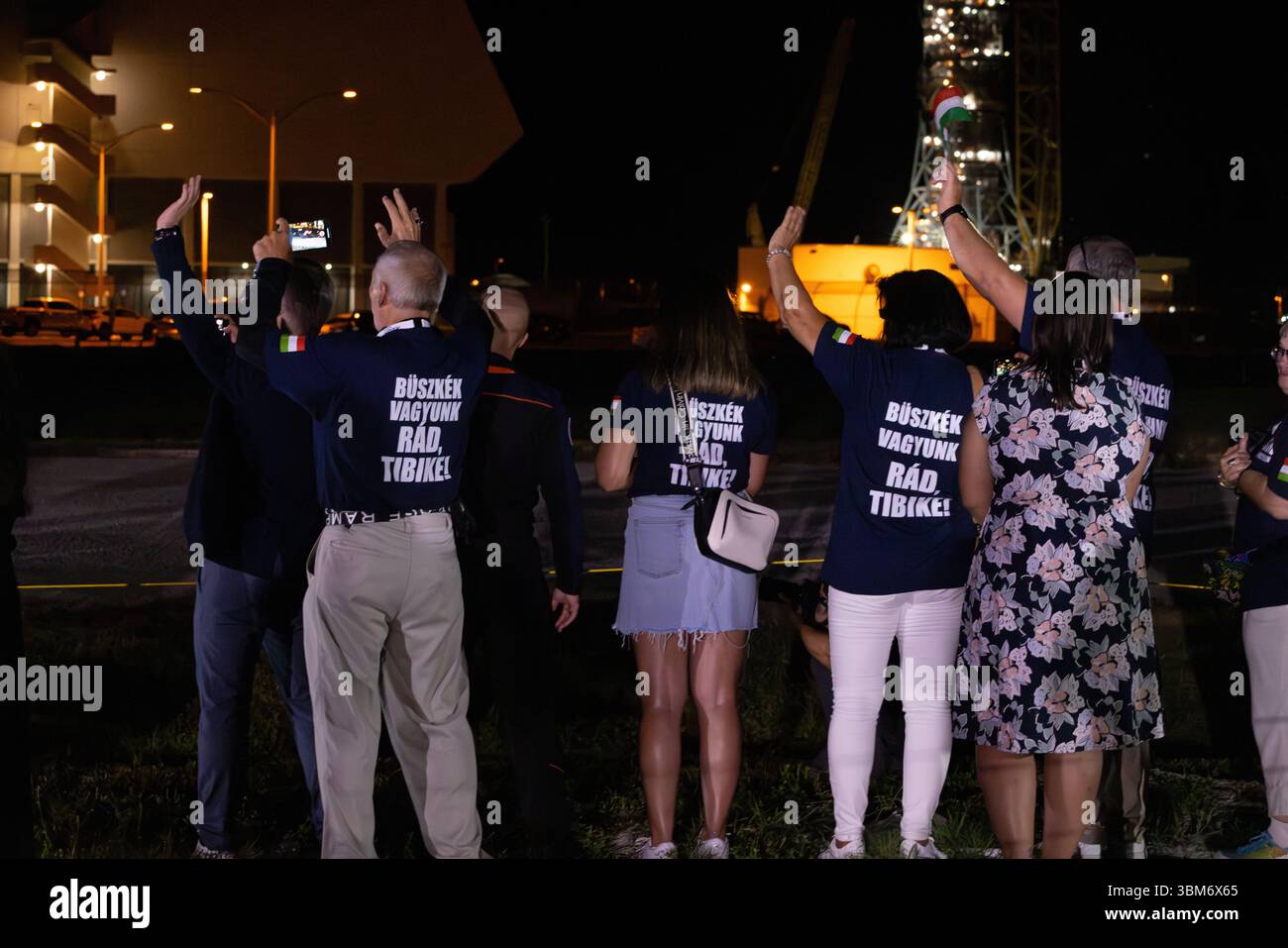 Kennedy Space Center, USA. 24th June, 2025. At 9:54 PM June 24th 2025 ...