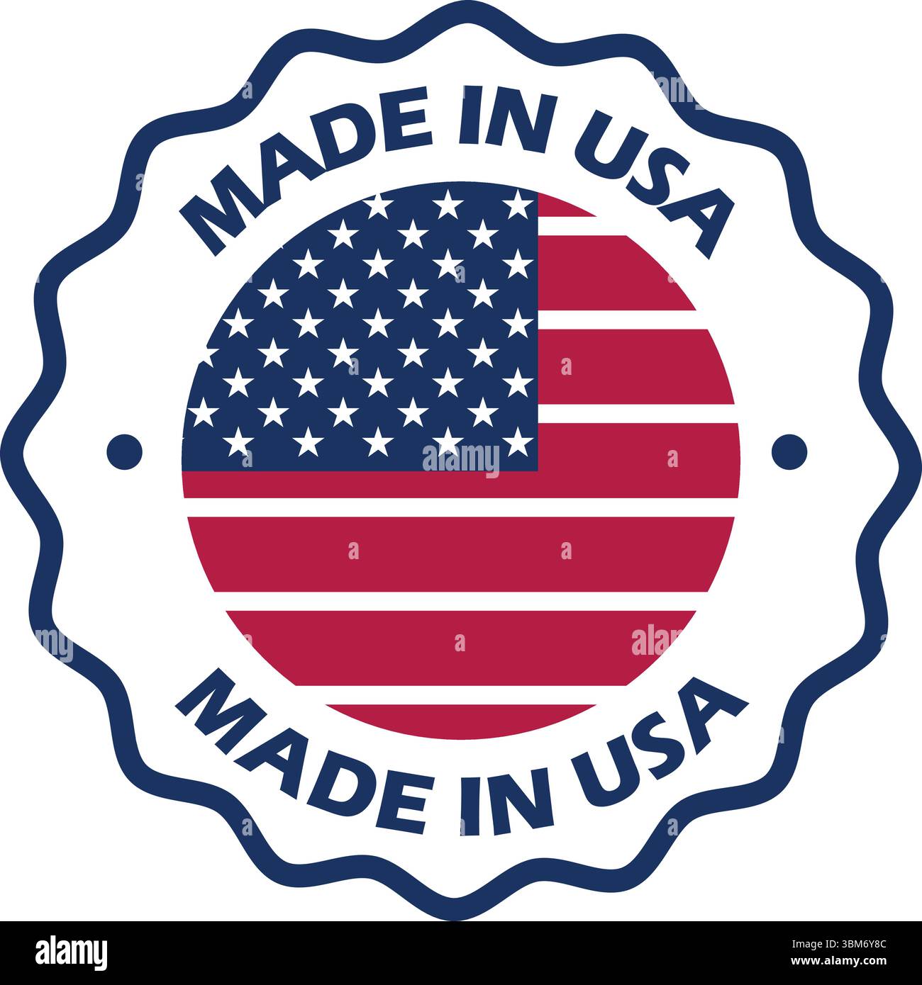 Made in USA Stamp Set – American Product Label, Logo, Emblem, and Seal ...