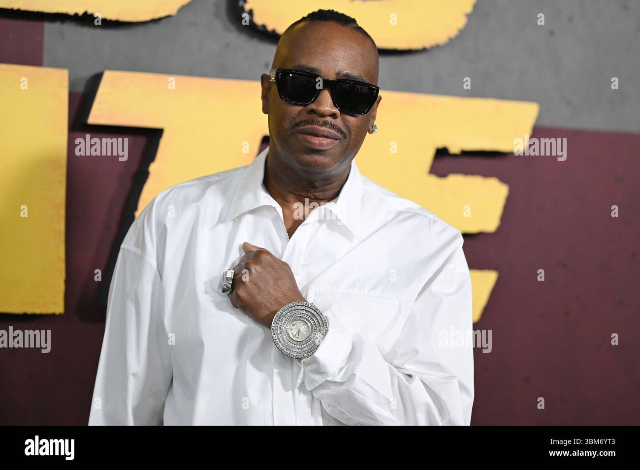 Rapper Slick Rick attends Amazon's 'Heads of State' Premiere, at Alice ...