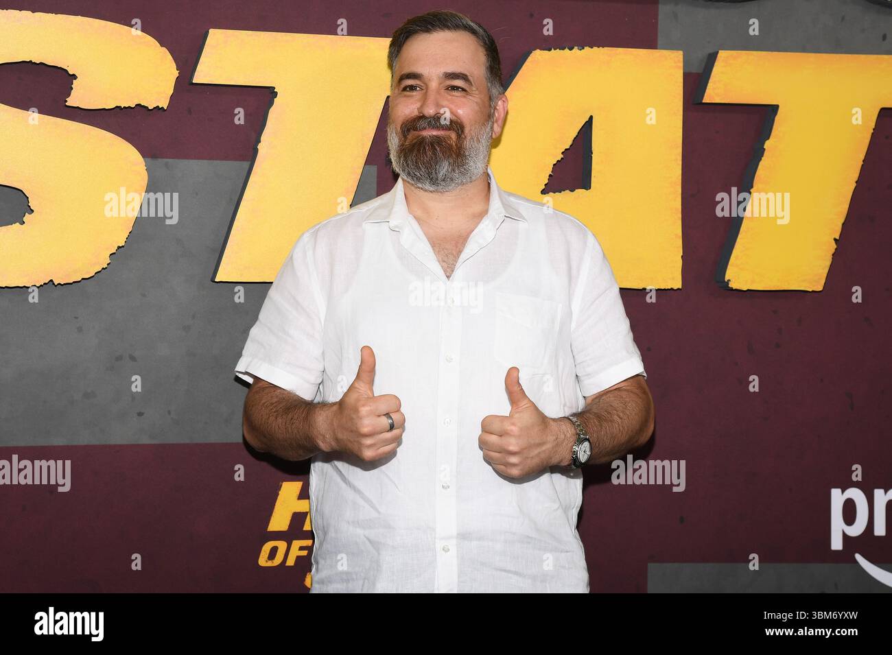 Brain Quinn attends Amazon's 'Heads of State' Premiere, at Alice Tully ...