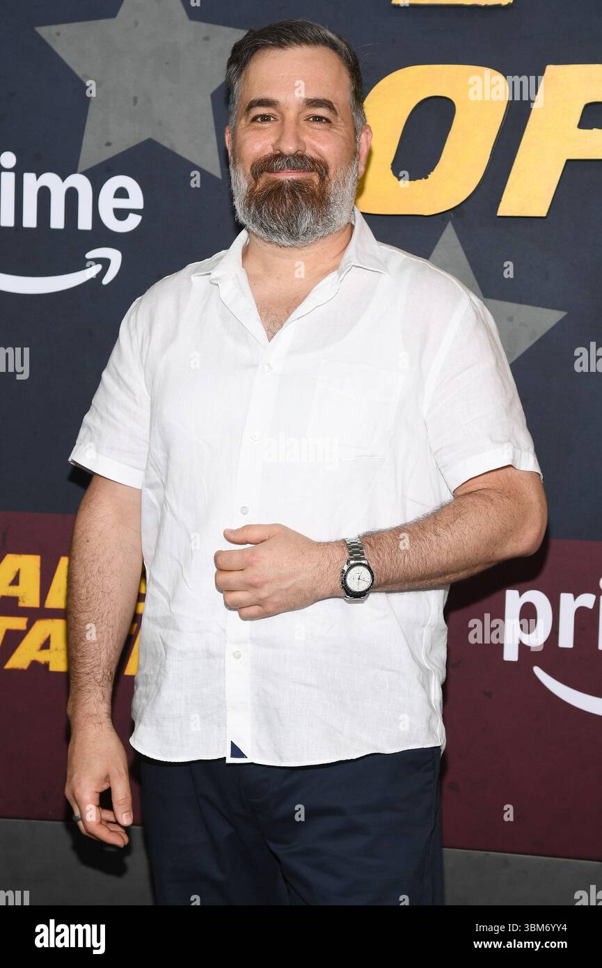 Brain Quinn attends Amazon's 'Heads of State' Premiere, at Alice Tully ...