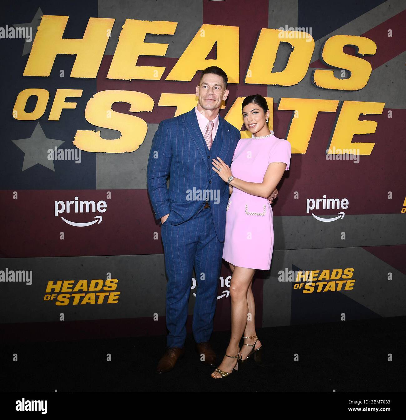 New York, USA. 24th June, 2025. (L-R) John Cena and Shay Shariatzadeh ...