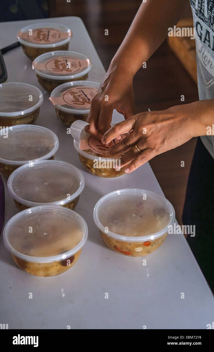 Food labels hi hi-res stock photography and images - Alamy