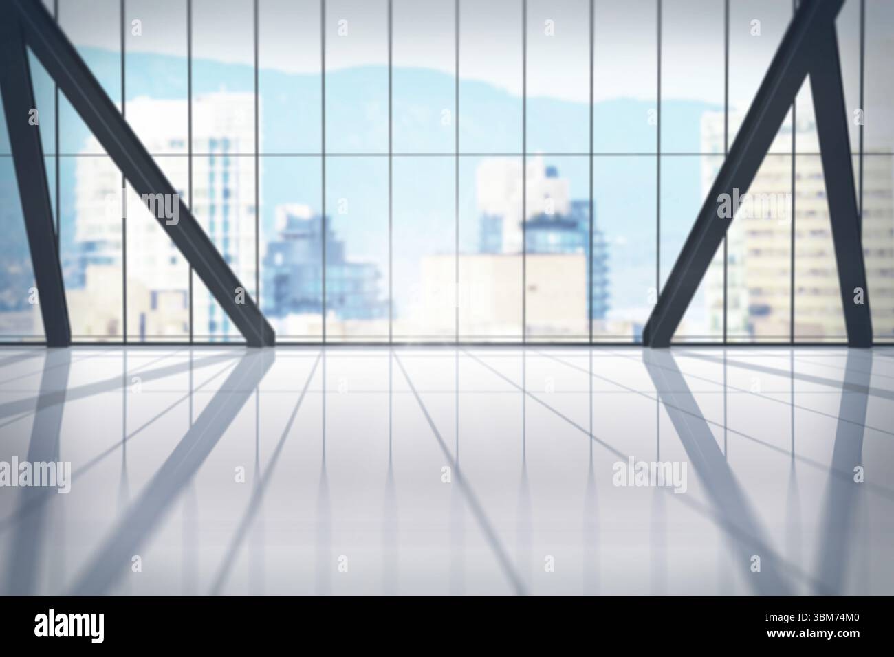 View of several building from inside Stock Photo - Alamy