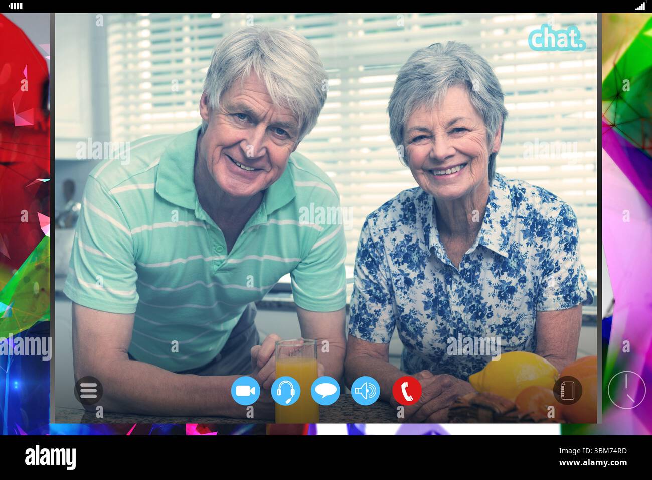 Couple family video call using hi-res stock photography and images - Alamy