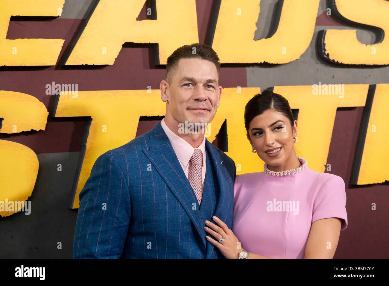New York, United States. 24th June, 2025. (L-R) John Cena and Shay ...