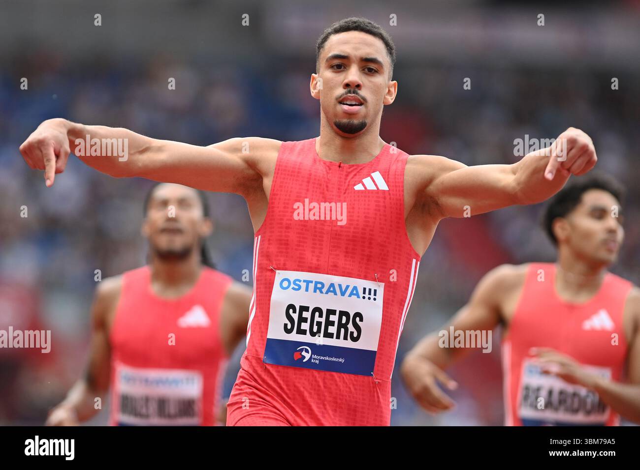 Ostrava, Czech Republic. 24th June, 2025. Daniel Segers from Belgium ...