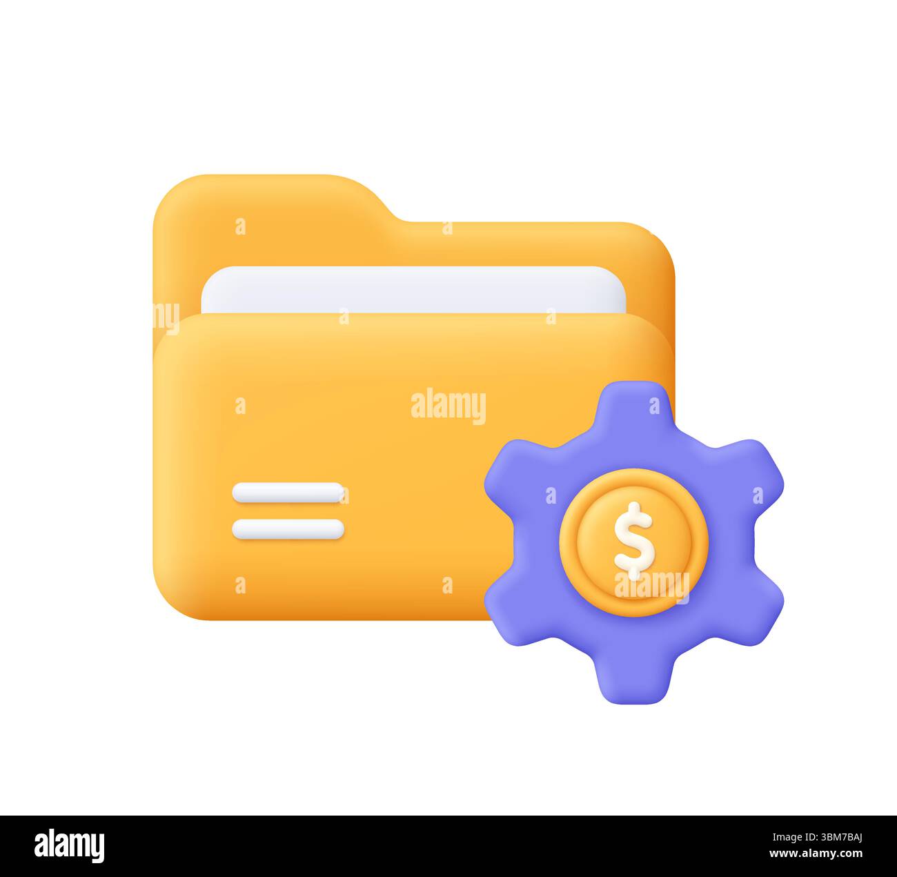 Investment portfolio symbol yellow Stock Vector Images - Alamy