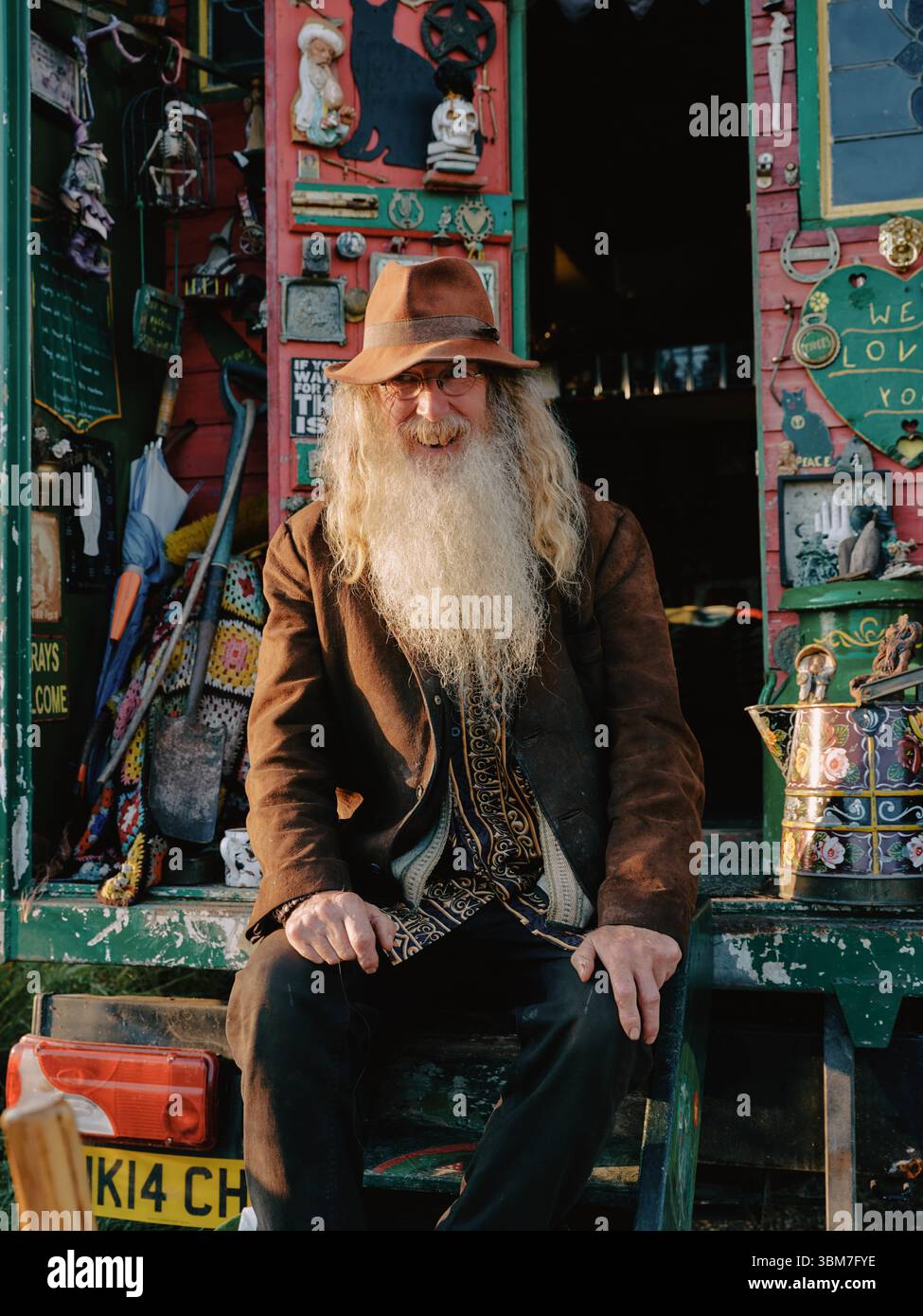 Christian Romany Wood A.K.A Wizard portrait - the oldest traveling ...