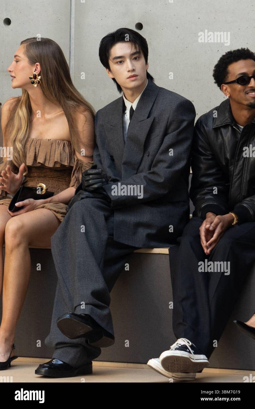 Paris, France. 24th June, 2025. Zhang Kangle on the Frontrow at the ...