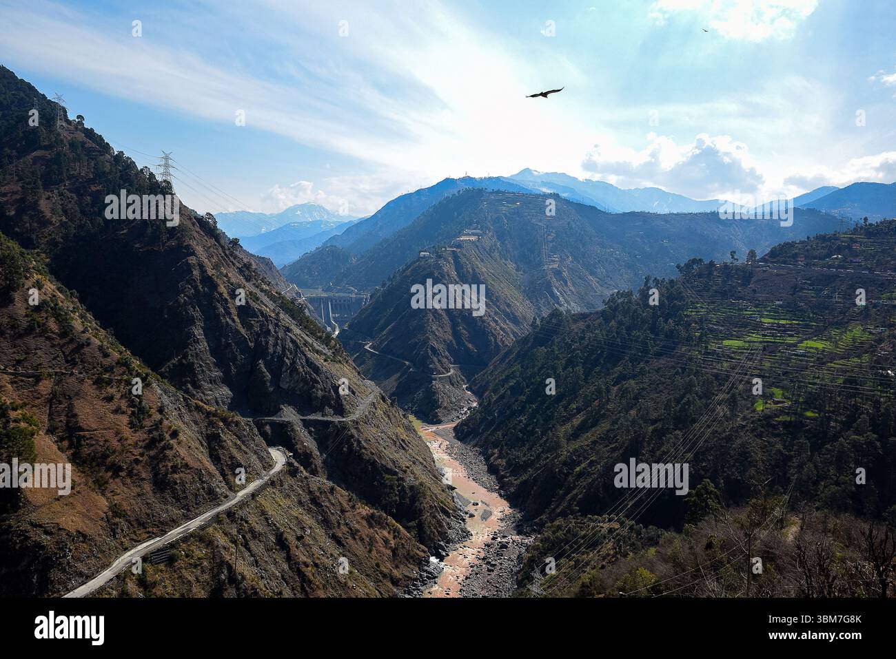 A stunning panoramic view from Peerah View Point along the Srinagar ...