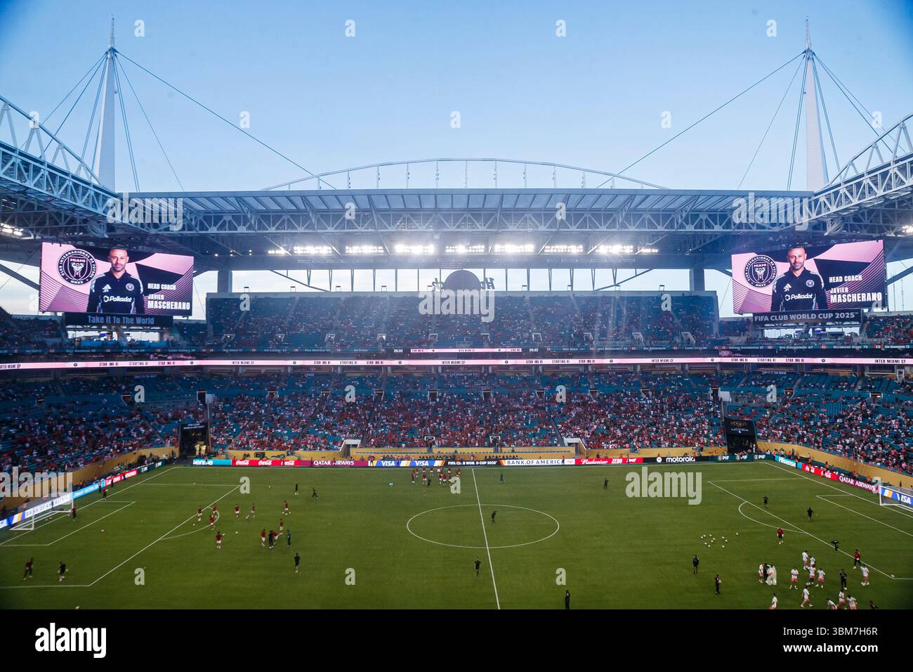 Hard rock stadium soccer general view hi-res stock photography and ...
