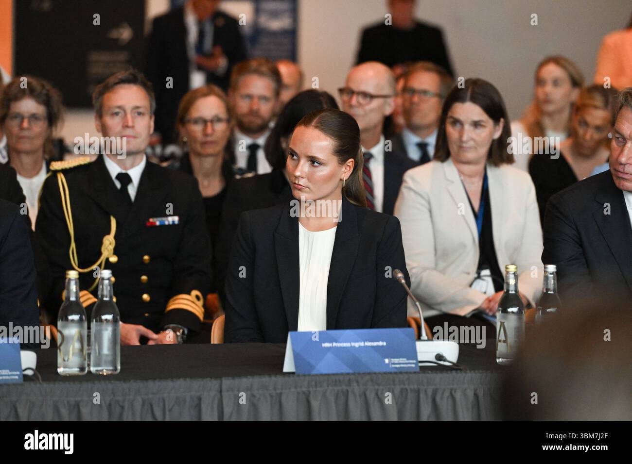 Princess Ingrid Alexandra of Norway takes part in a event on industrial ...